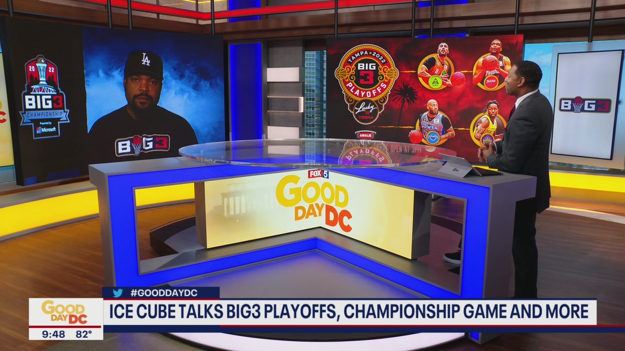 Ice Cube talks Big3 playoffs and championships | FOX 5 DC
