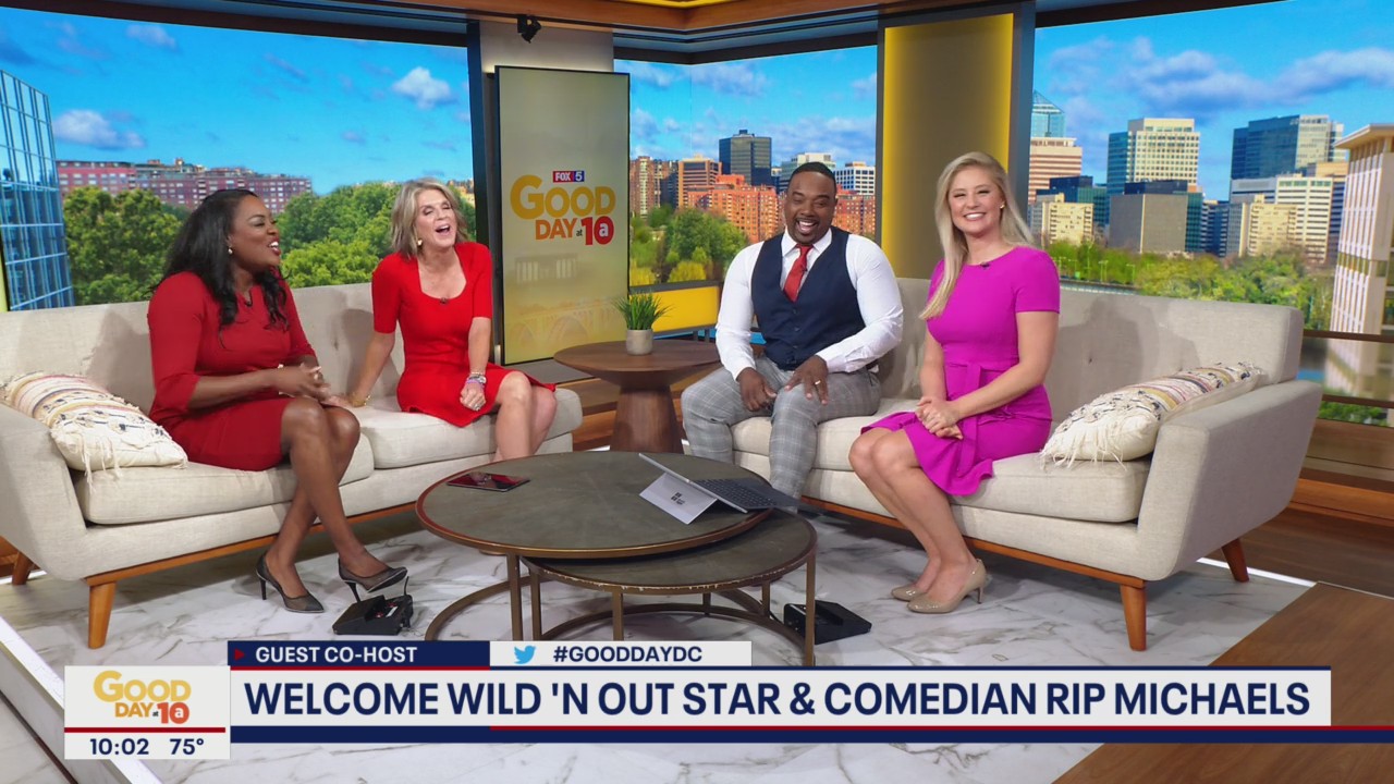 Wild 'n Out star and comedian RIP Michaels co-hosts Good Day DC! | FOX 5 DC