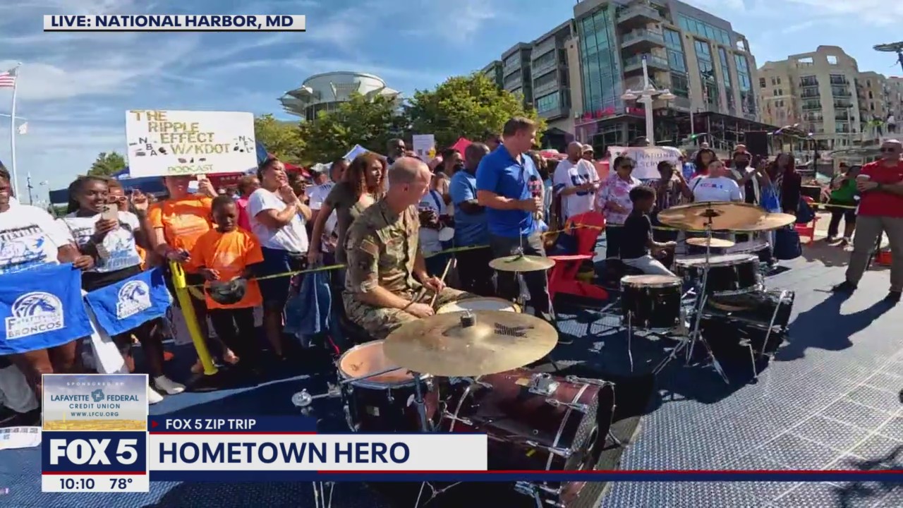 FOX 5 Zip Trip National Harbor Finale: Hometown Heroes | FOX 5 DC