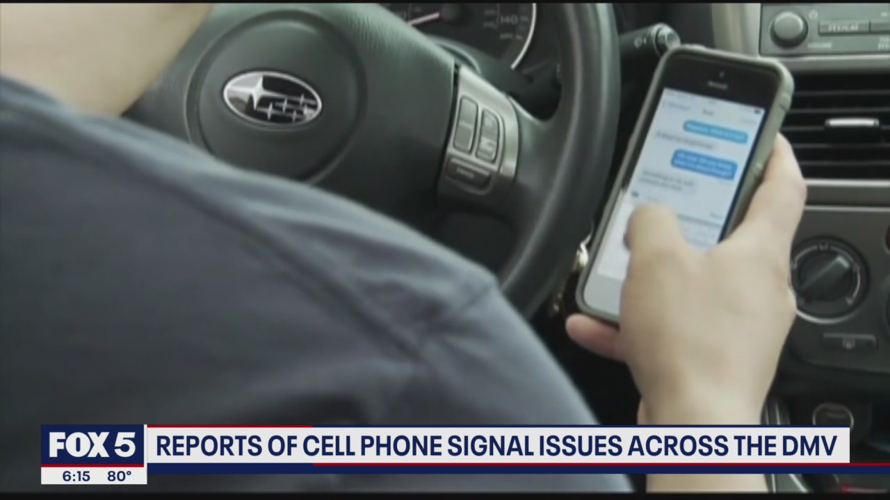 Reports of cell phone signal issues across the DMV | FOX 5 DC