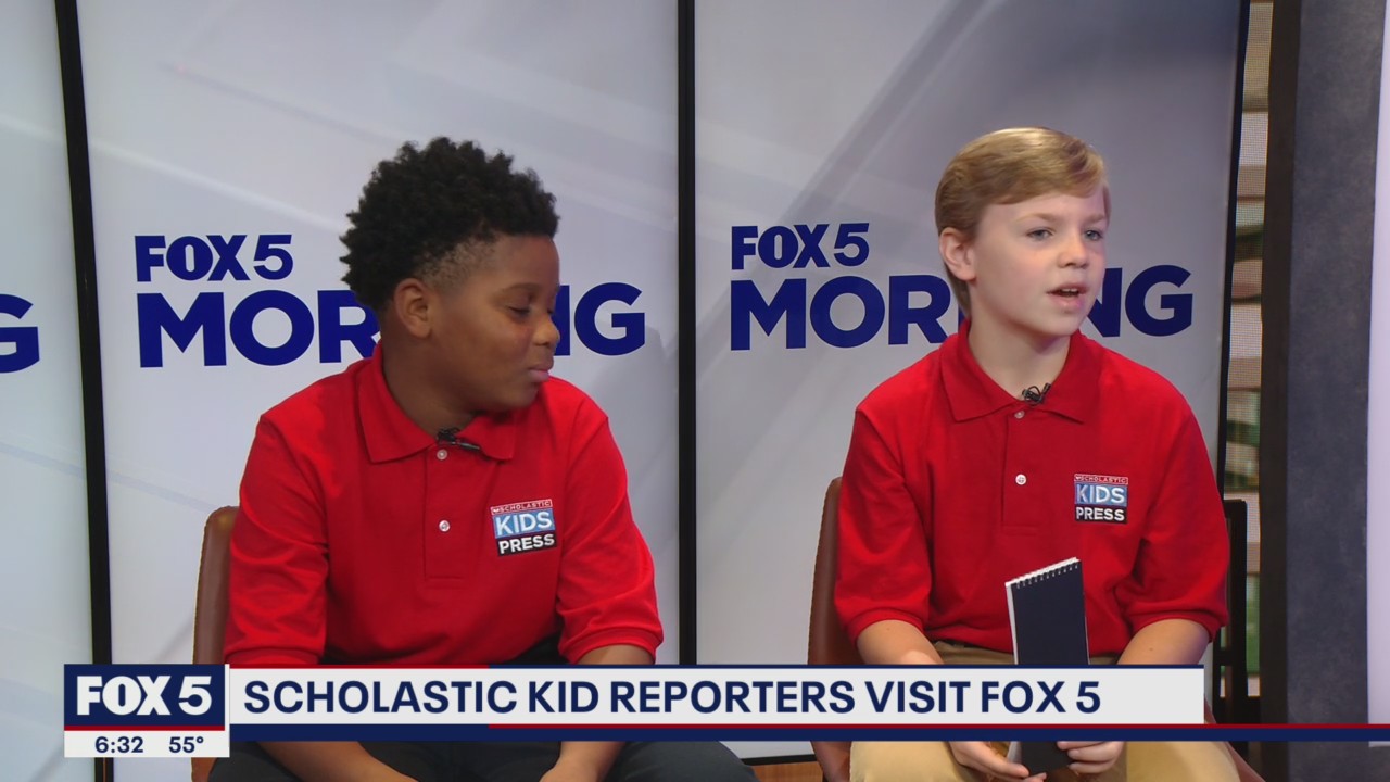 Scholastic Kid Reporters visit fox 5 | FOX 5 DC