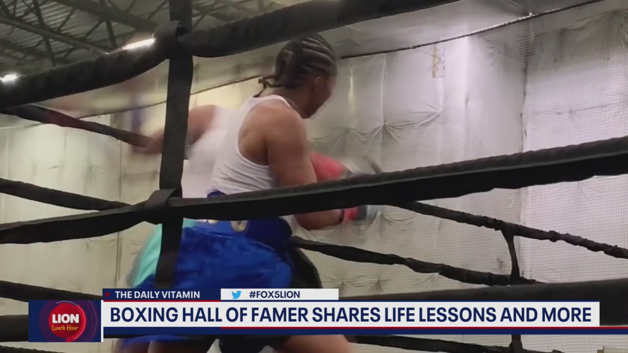 Boxing Hall of Famer Tori "Shonuff" Nelson shares life lessons | FOX 5 DC