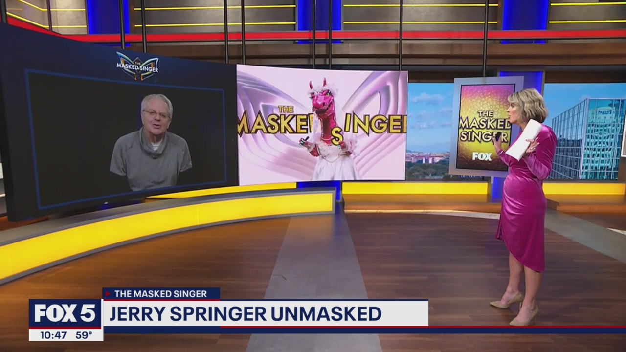 'The Masked Singer': Jerry Springer revealed as the 'Beetle' | FOX 5 DC