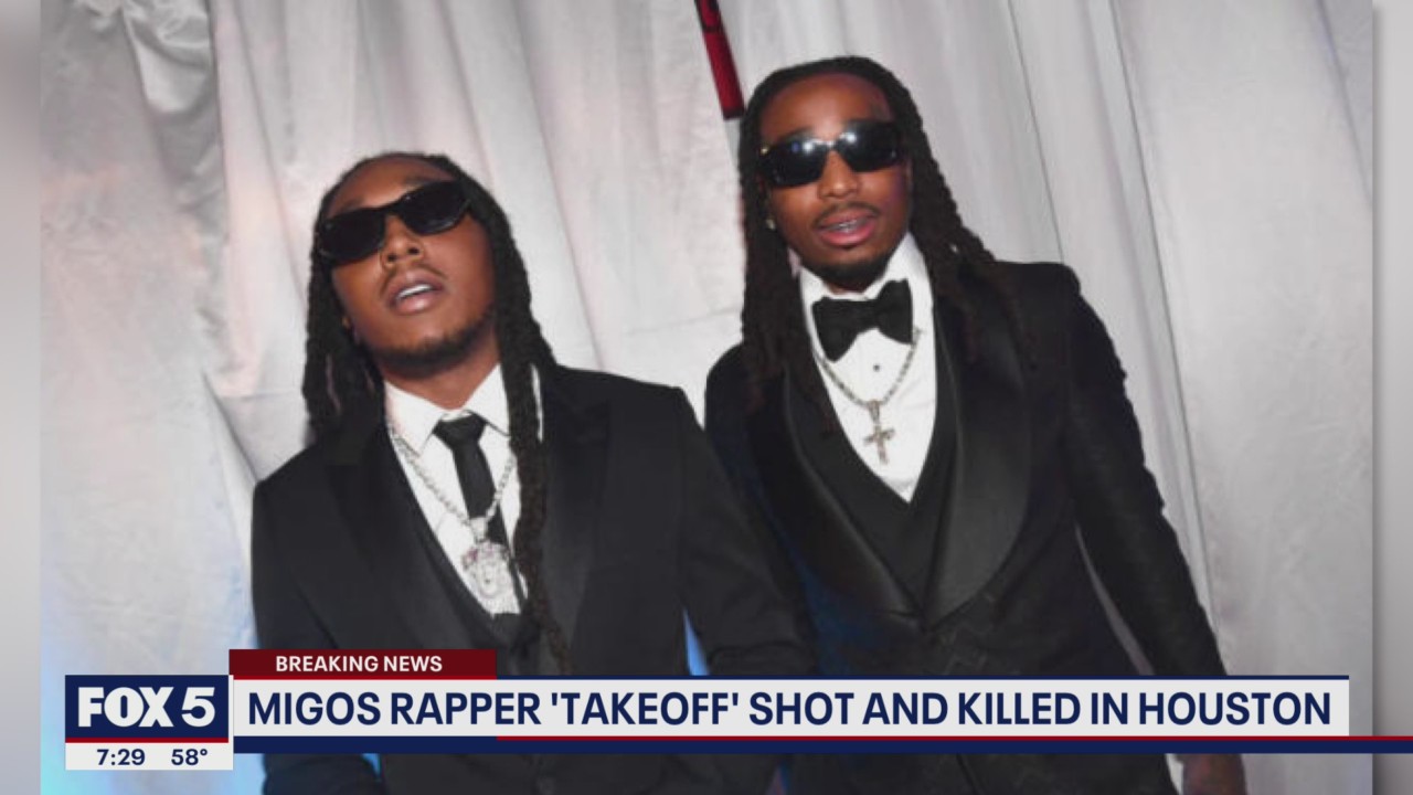 Migos rapper Takeoff shot, killed in Houston | FOX 5 DC