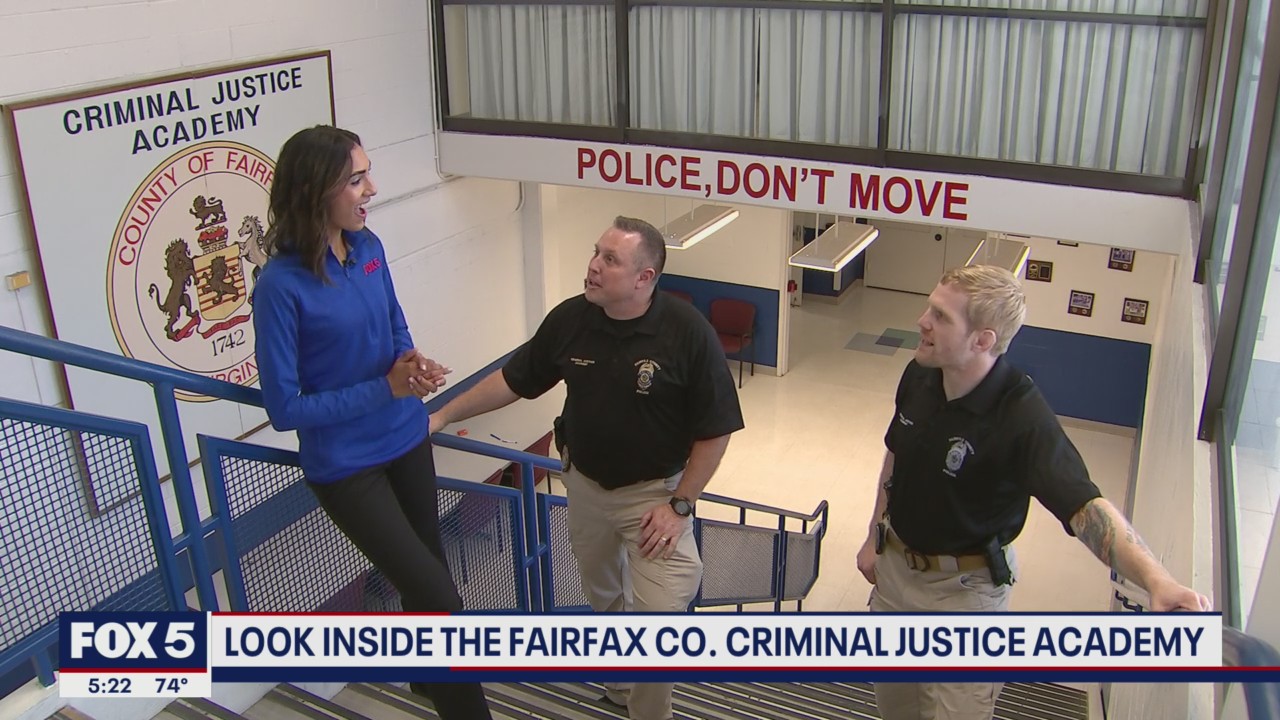 Inside look at the Fairfax Co. Criminal Justice Academy | FOX 5 DC