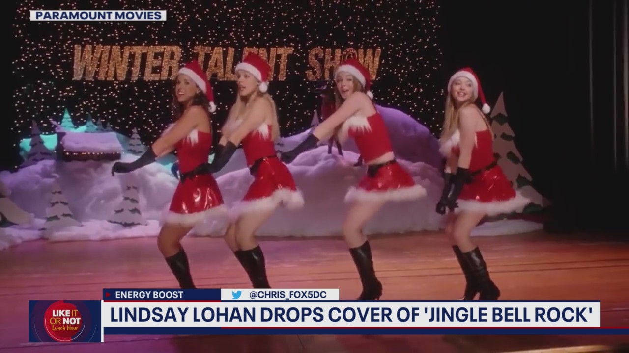 Lindsay Lohan drops cover of "Jingle Bell Rock" | FOX 5 DC