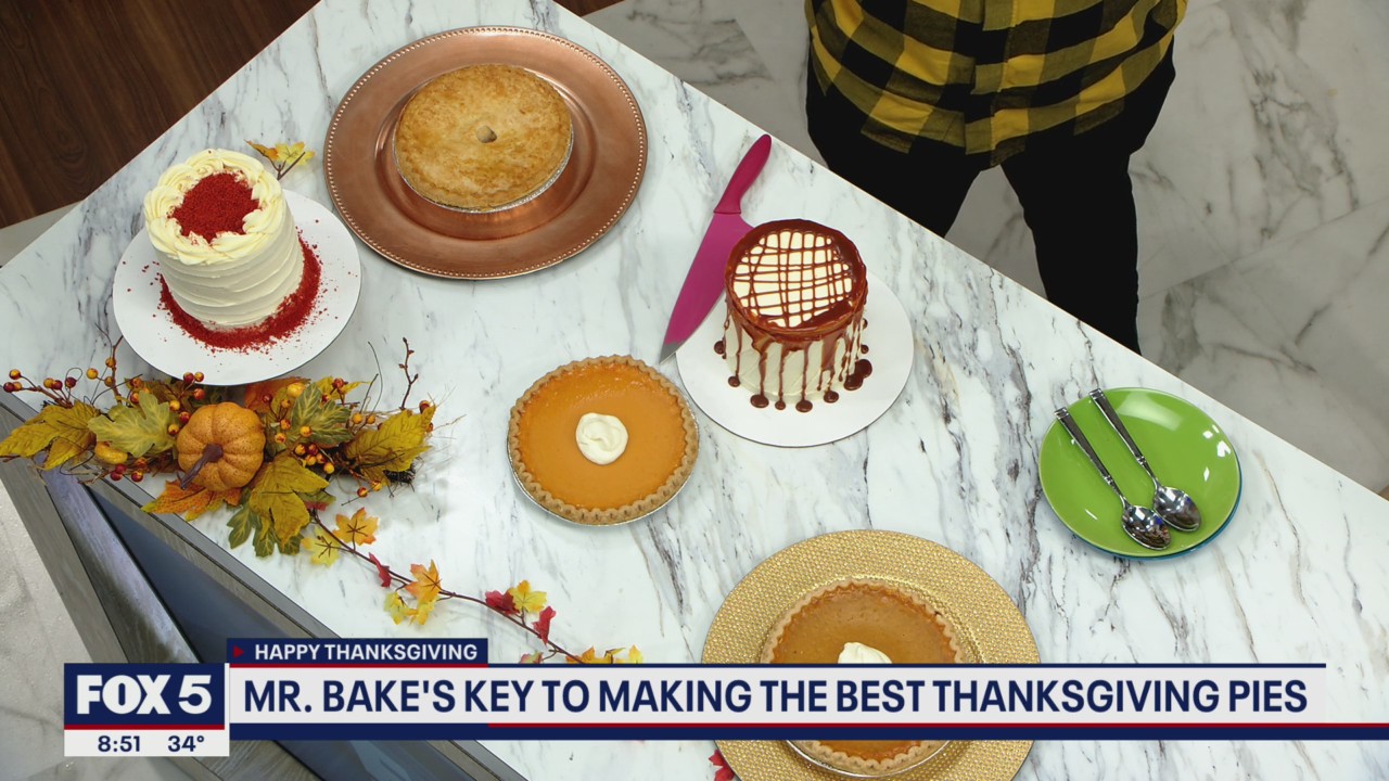 Mr. Bake offers keys to making the best Thanksgiving pies | FOX 5 DC