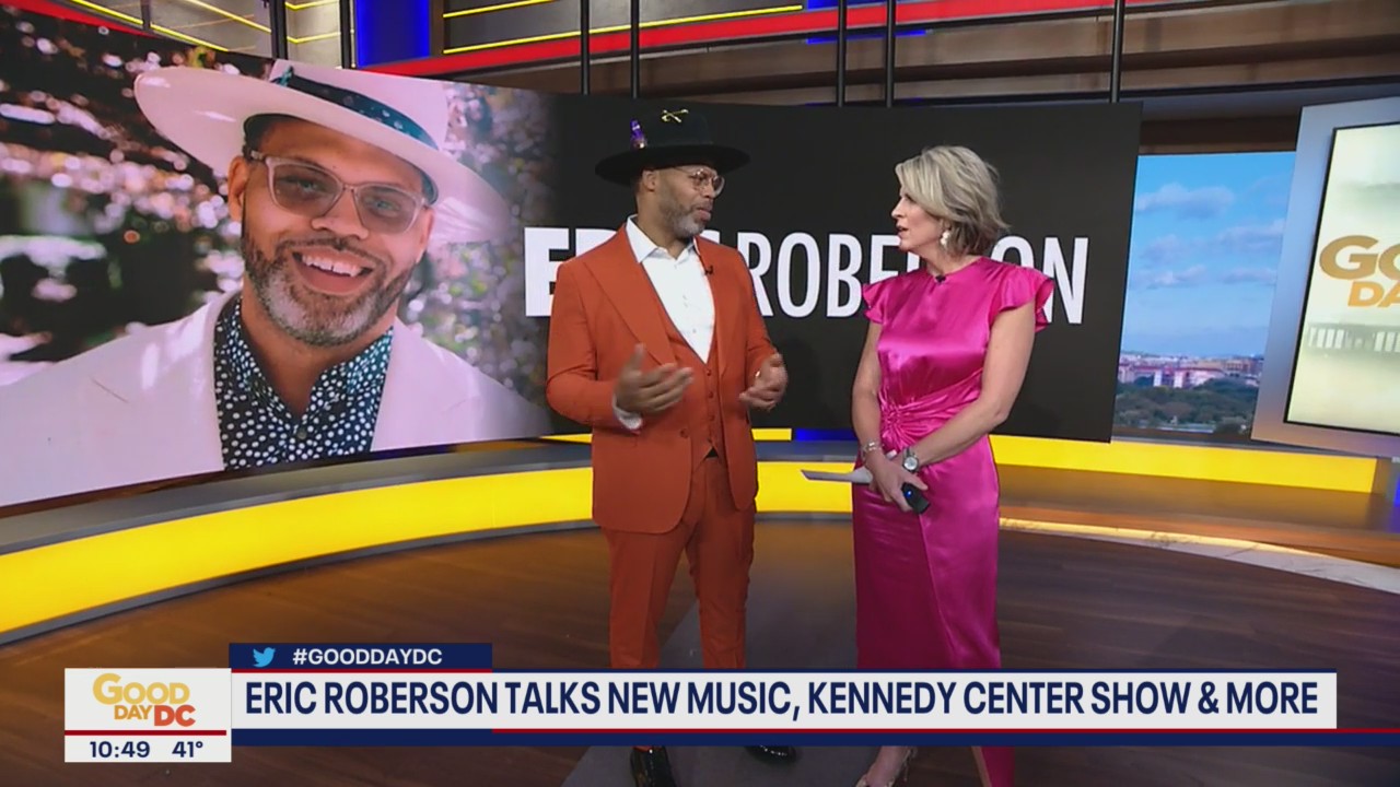 Eric Roberson talks new music, Kennedy Center show and more! | FOX 5 DC