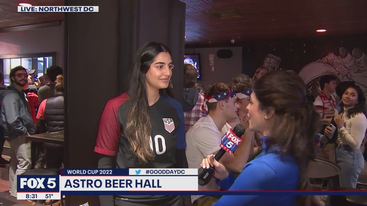 Team USA fans get ready for World Cup round of 16 matchup at Astro Beer ...