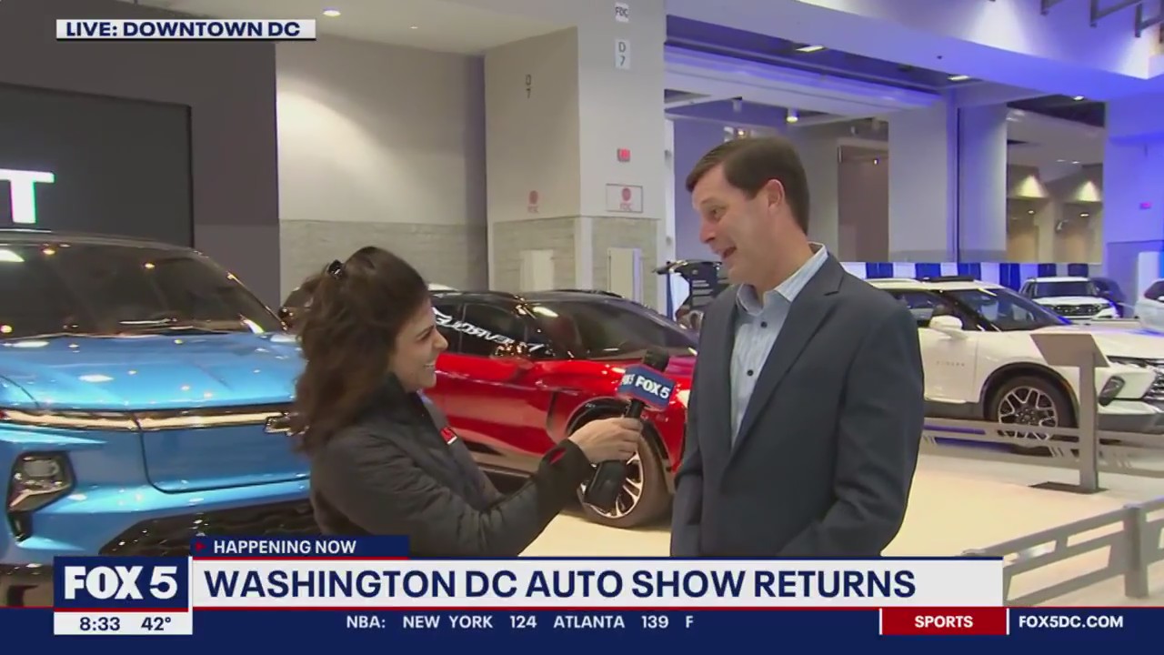 2023 Washington Auto Show kicks off at DC Convention Center | FOX 5 DC