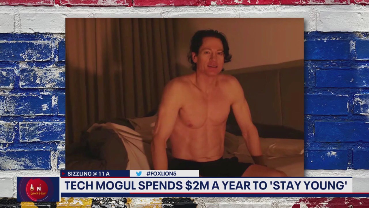 Tech mogul spends millions a year to stay young | FOX 5 DC