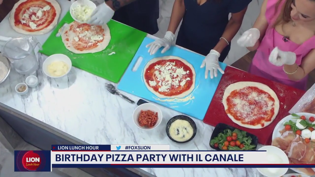 Birthday pizza party with Il Canale | FOX 5 DC
