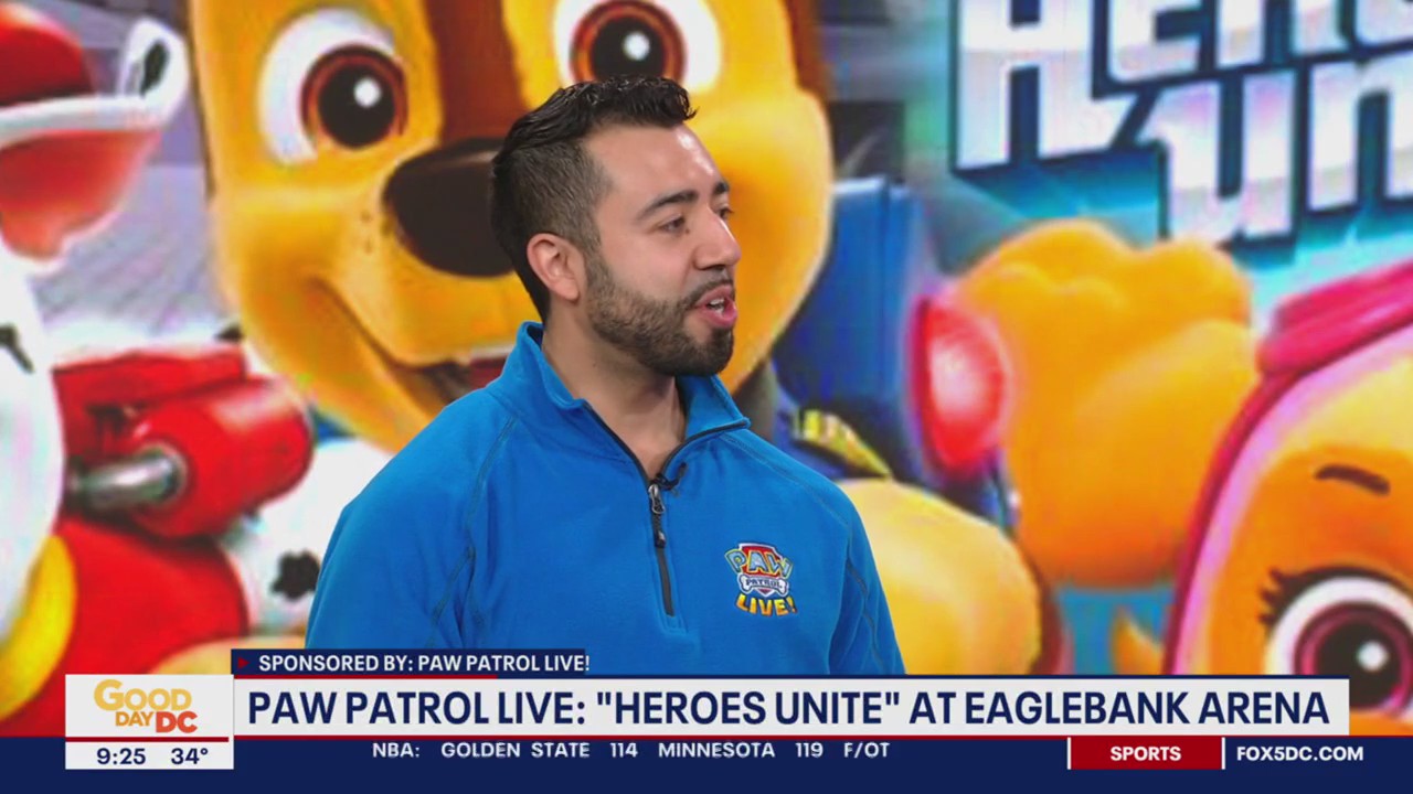 Paw Patrol Live coming to Fairfax County | FOX 5 DC