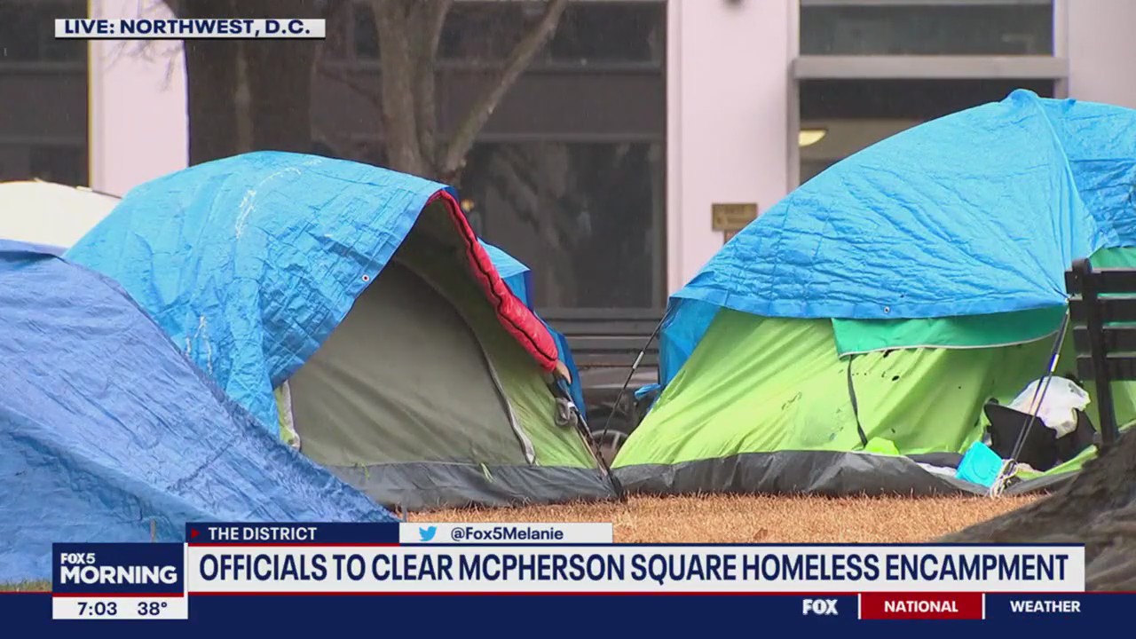 McPherson Square homeless encampment to be cleared by National Park ...
