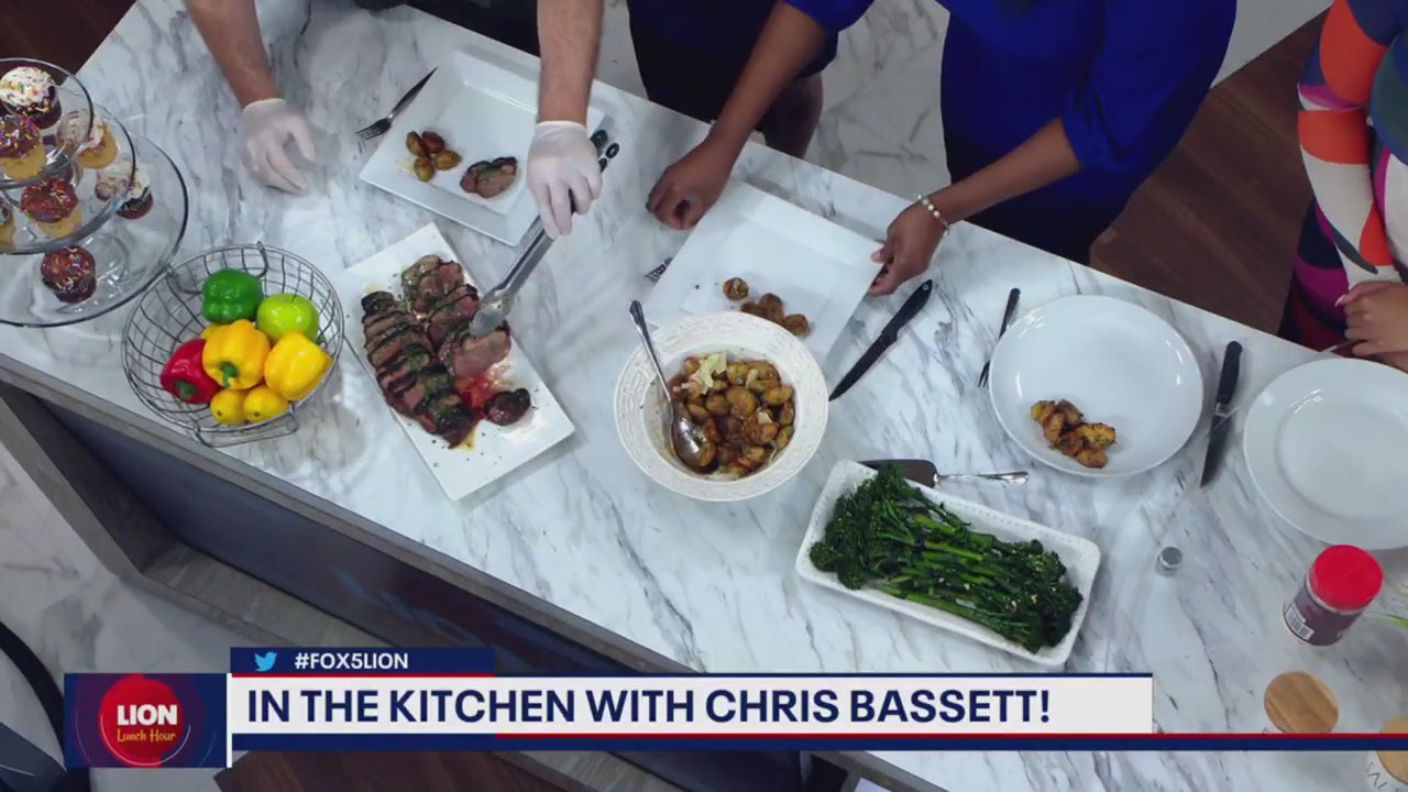 Cooking in the kitchen with Chris Bassett! | FOX 5 DC