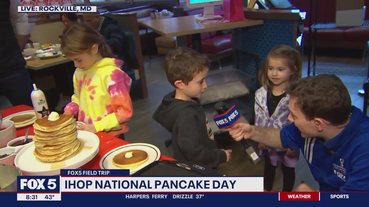 IHOP & LLS team up to make a difference on National Pancake Day | FOX 5 DC
