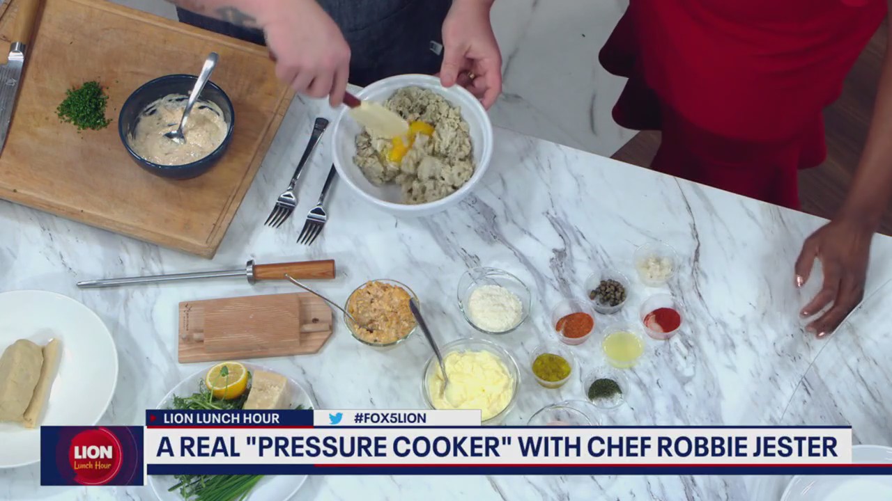 Crab cake 101 with Pressure Cooker's Chef Robbie Jester | FOX 5 DC