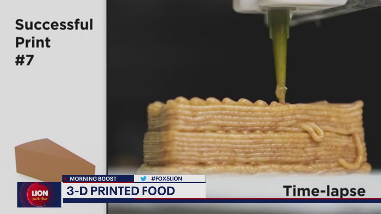Would you eat this 3D-printed cheesecake? | FOX 5 DC
