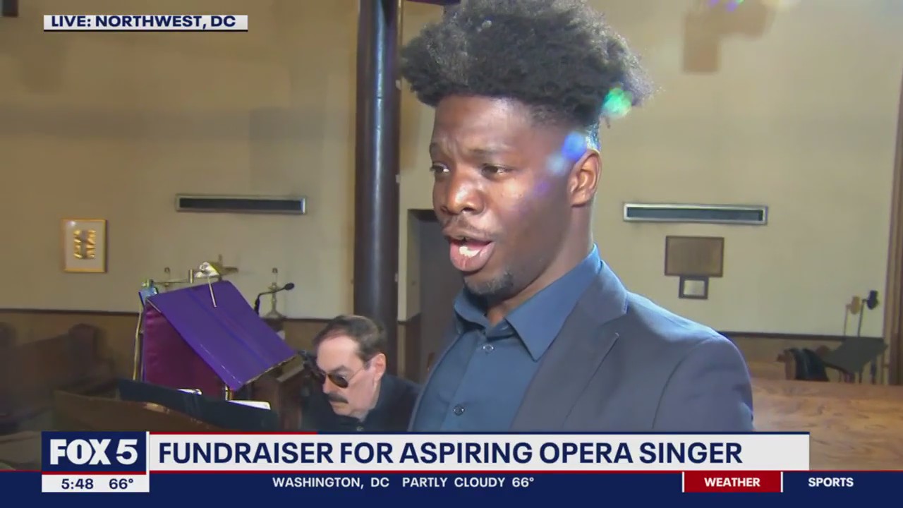 Fundraiser held for aspiring local opera singer | FOX 5 DC