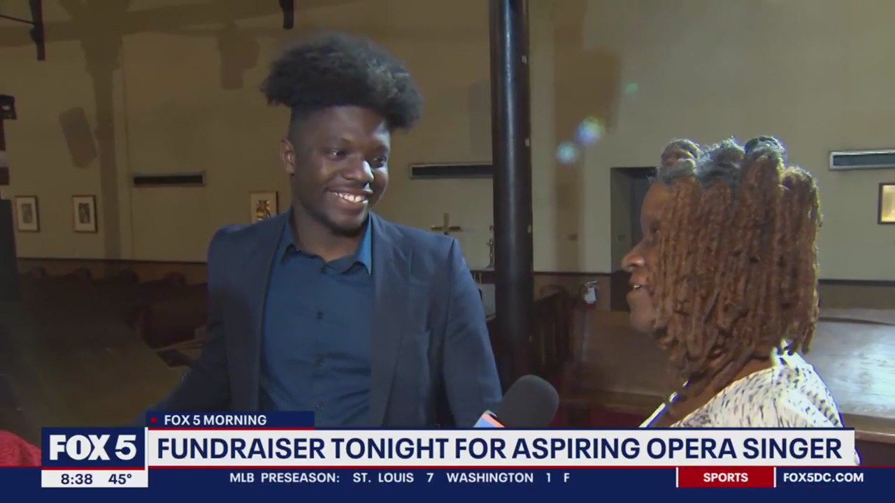 Raising money for an inspiring local opera singer | FOX 5 DC