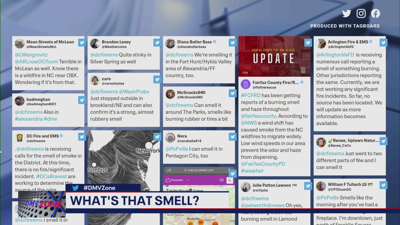 What's that smell? DMV complains of burning odor | FOX 5 DC