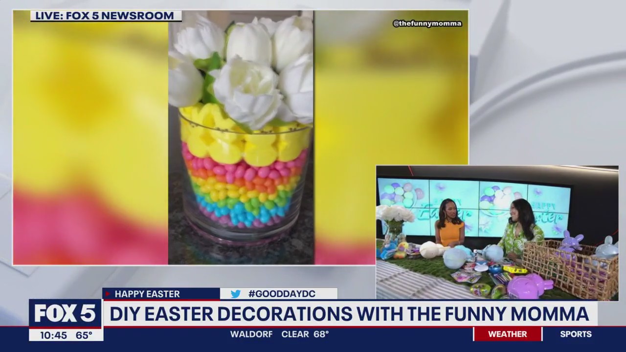 DIY Easter decorations with The Funny Momma | FOX 5 DC