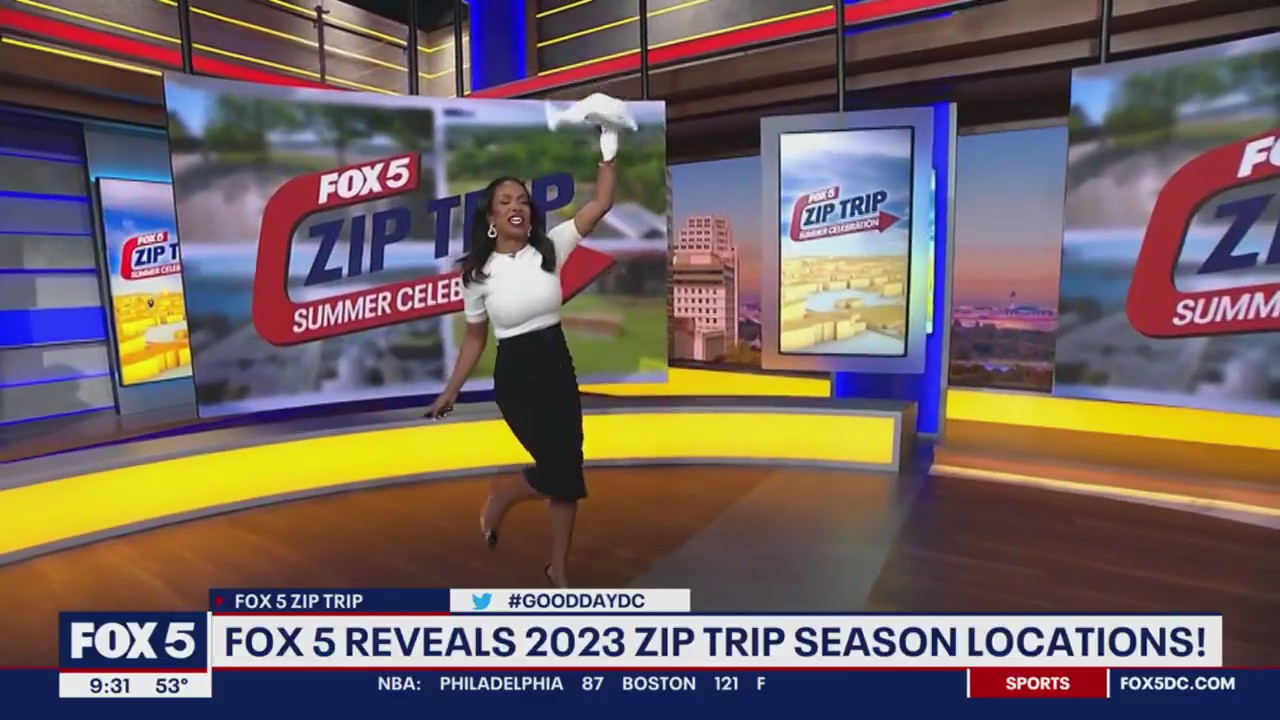Watch as we reveal our Summer 2023 Zip Trip Destinations! | FOX 5 DC