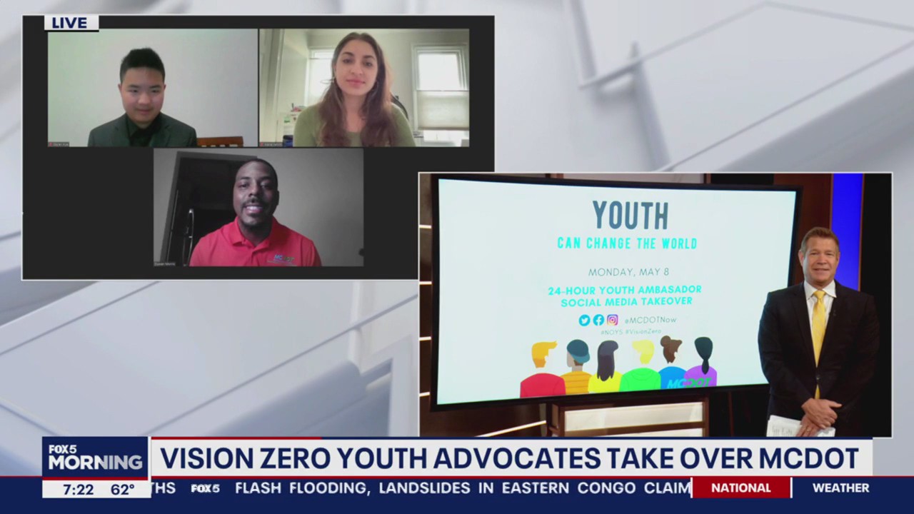 Vision Zero youth advocates take over MCDOT | FOX 5 DC