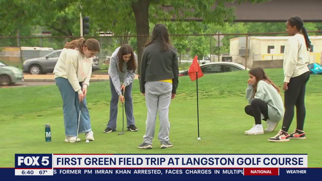 First green field trip at Langston Golf Course | FOX 5 DC