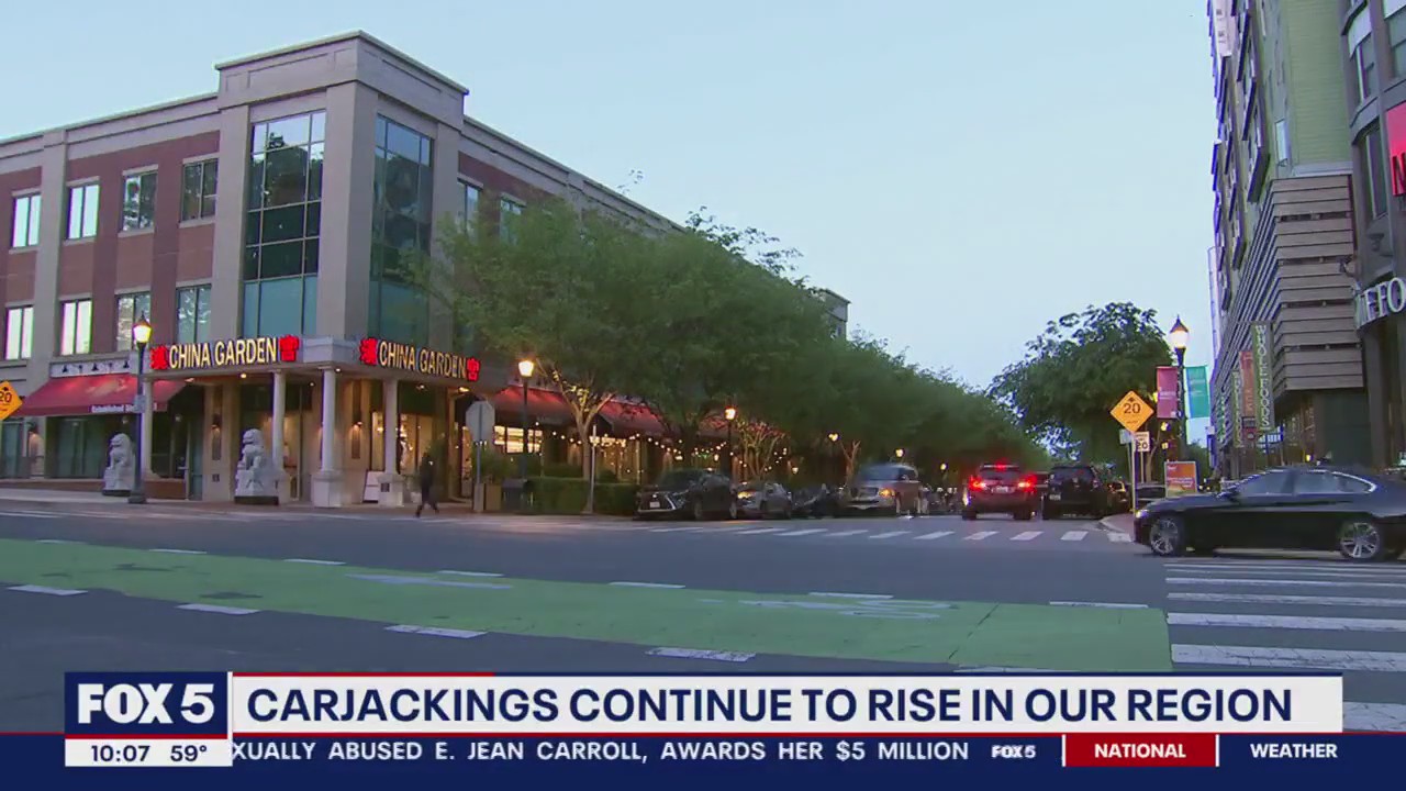 Carjackings continue to rise across D.C. region | FOX 5 DC