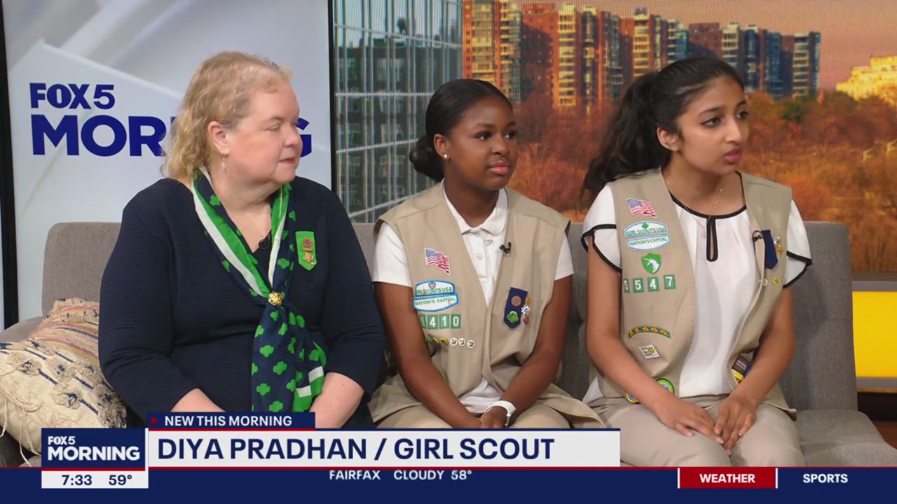 Girl Scouts honored for taking action on mental health | FOX 5 DC