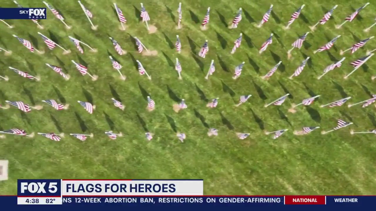 Flags for Heroes | FOX 5 DC
