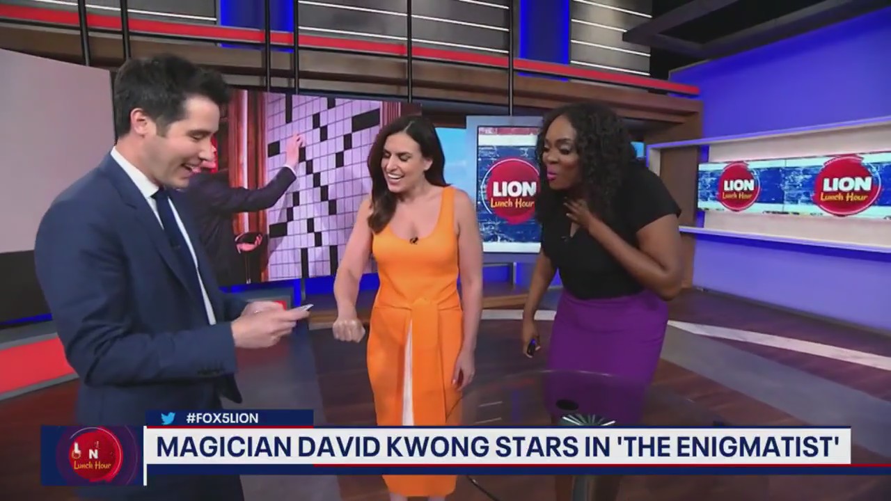 'The Enigmatist' magician David Kwong stuns with incredible illusions ...