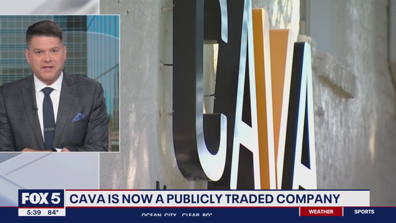 Cava is now a publicly traded company | FOX 5 DC