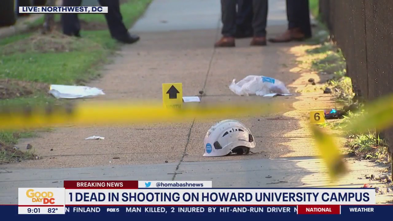 Man killed on Howard University campus | FOX 5 DC