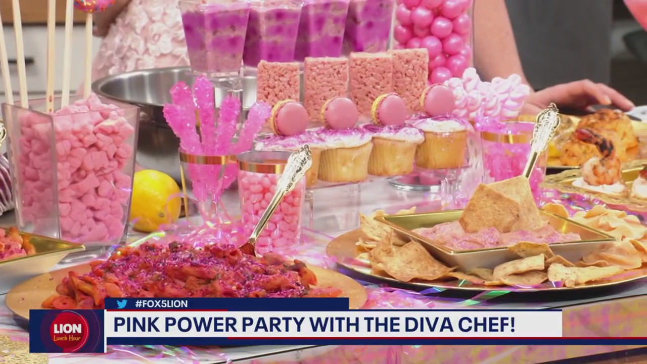 Pink Power Party with the Diva Chef | FOX 5 DC