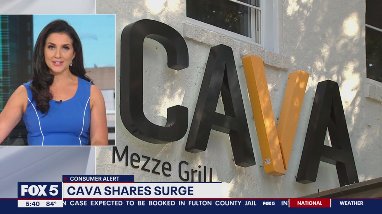 CAVA shares surge | FOX 5 DC