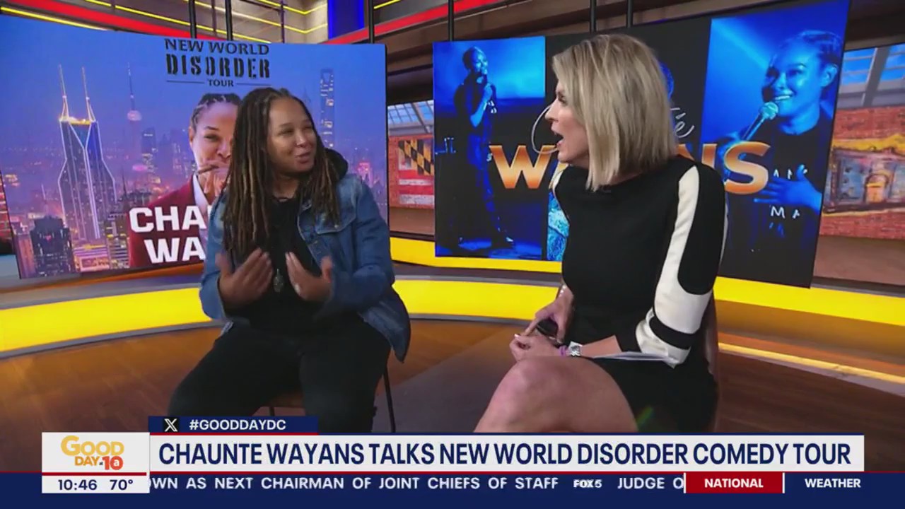 Chaunte Wayans talks New World Disorder Comedy Tour | FOX 5 DC