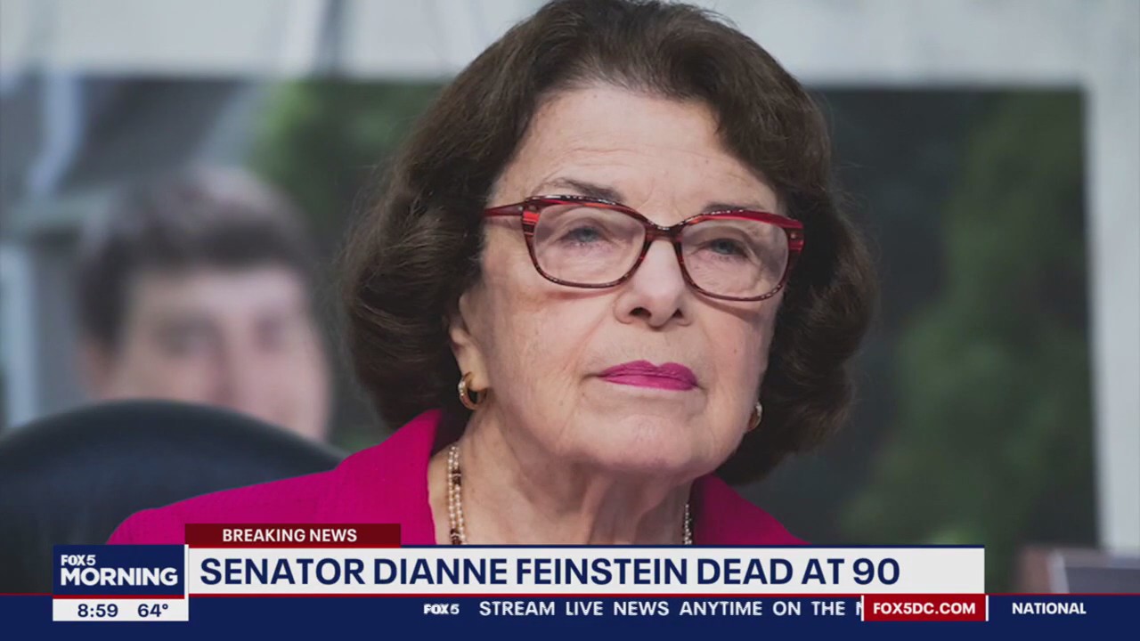 Senator Dianne Feinstein dead at 90 | FOX 5 DC