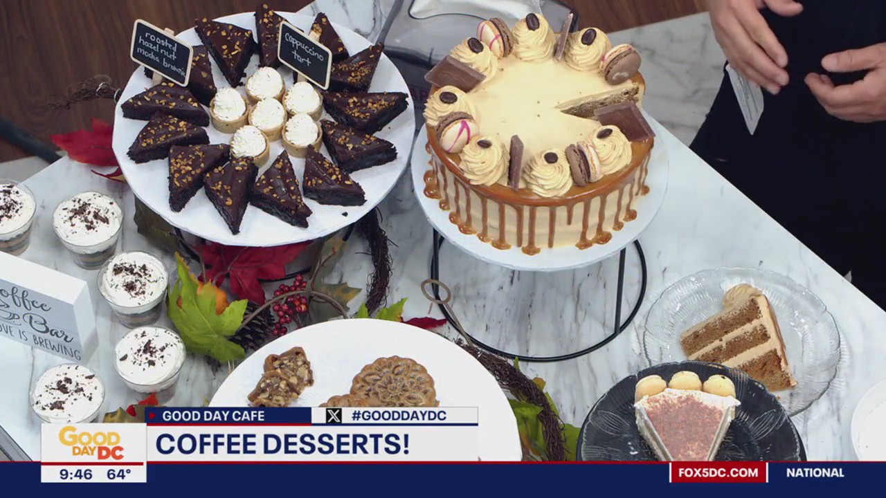 Cakes by Happy Eatery celebrates National Coffee Day! | FOX 5 DC