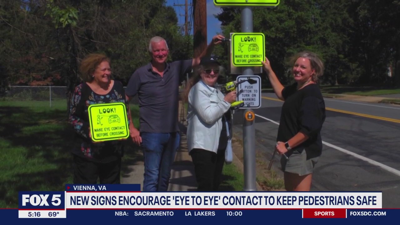 Look into my eyes: Campaign encourages making eye contact with drivers ...