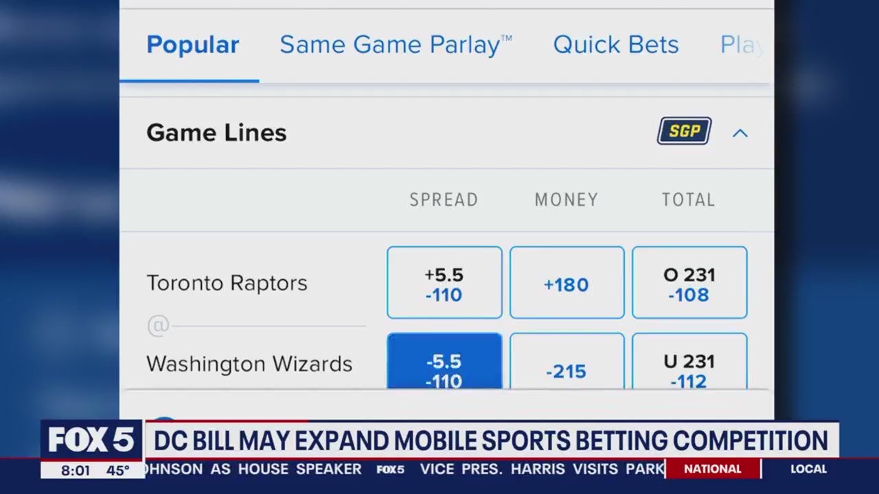 FanDuel set to replace betting app GambetDC, as DC's sport gambling ...