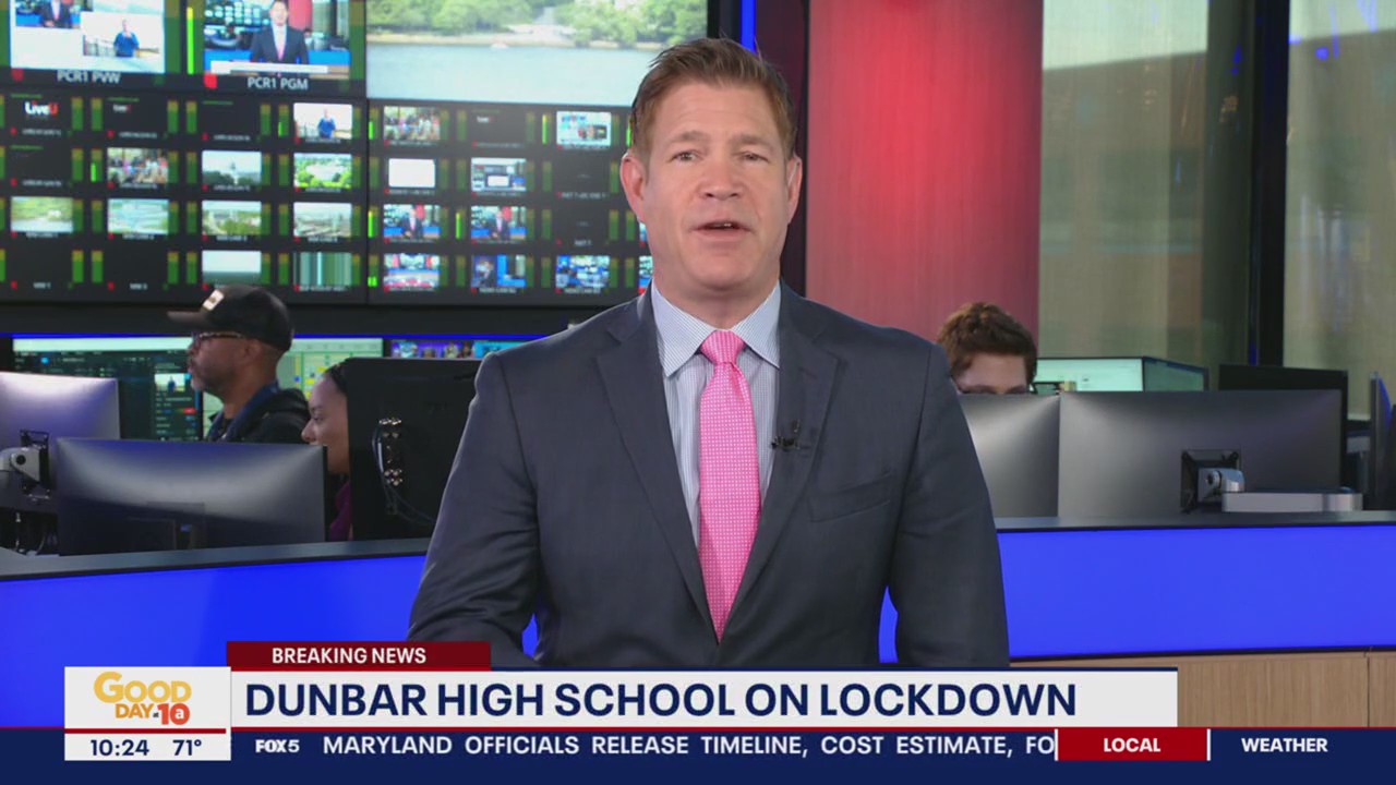 DC student grazed by bullet shot into Dunbar HS: police | FOX 5 DC
