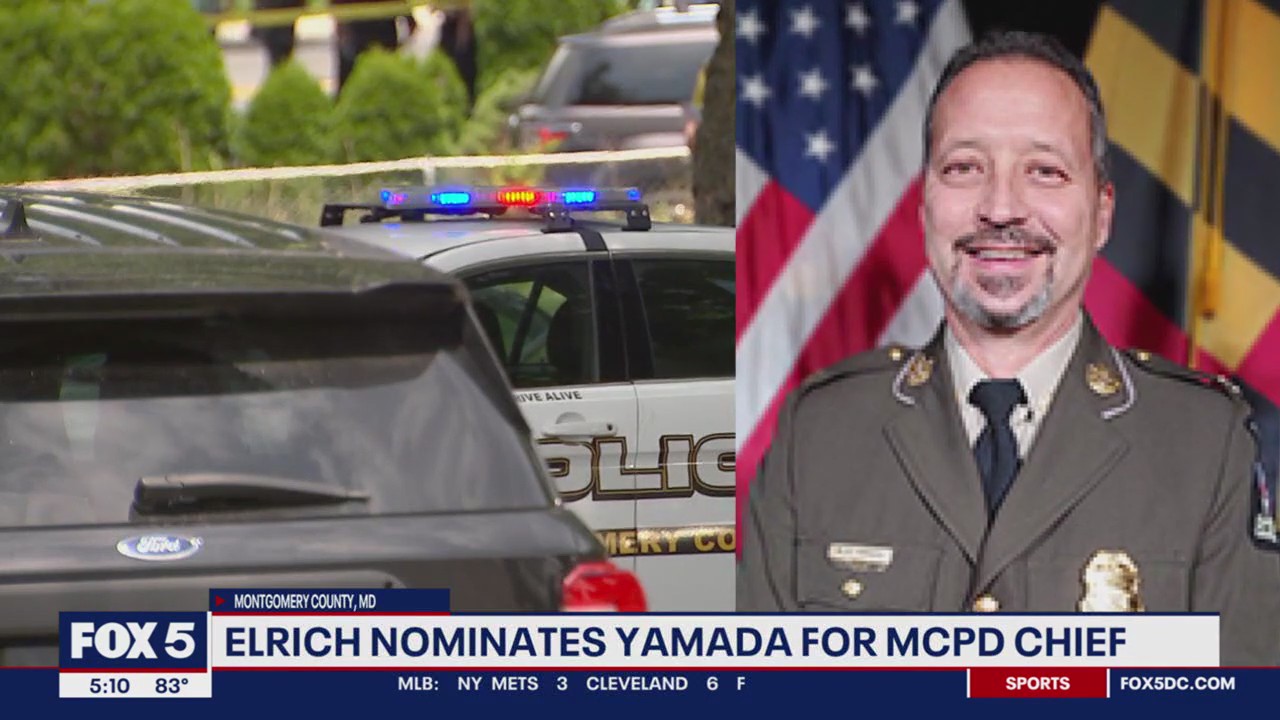 Montgomery County's new top cop introduced | FOX 5 DC