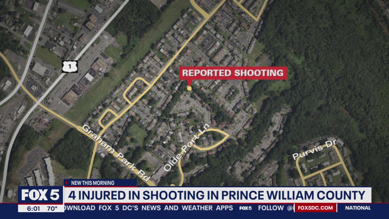 4 injured in Prince William County shooting | FOX 5 DC