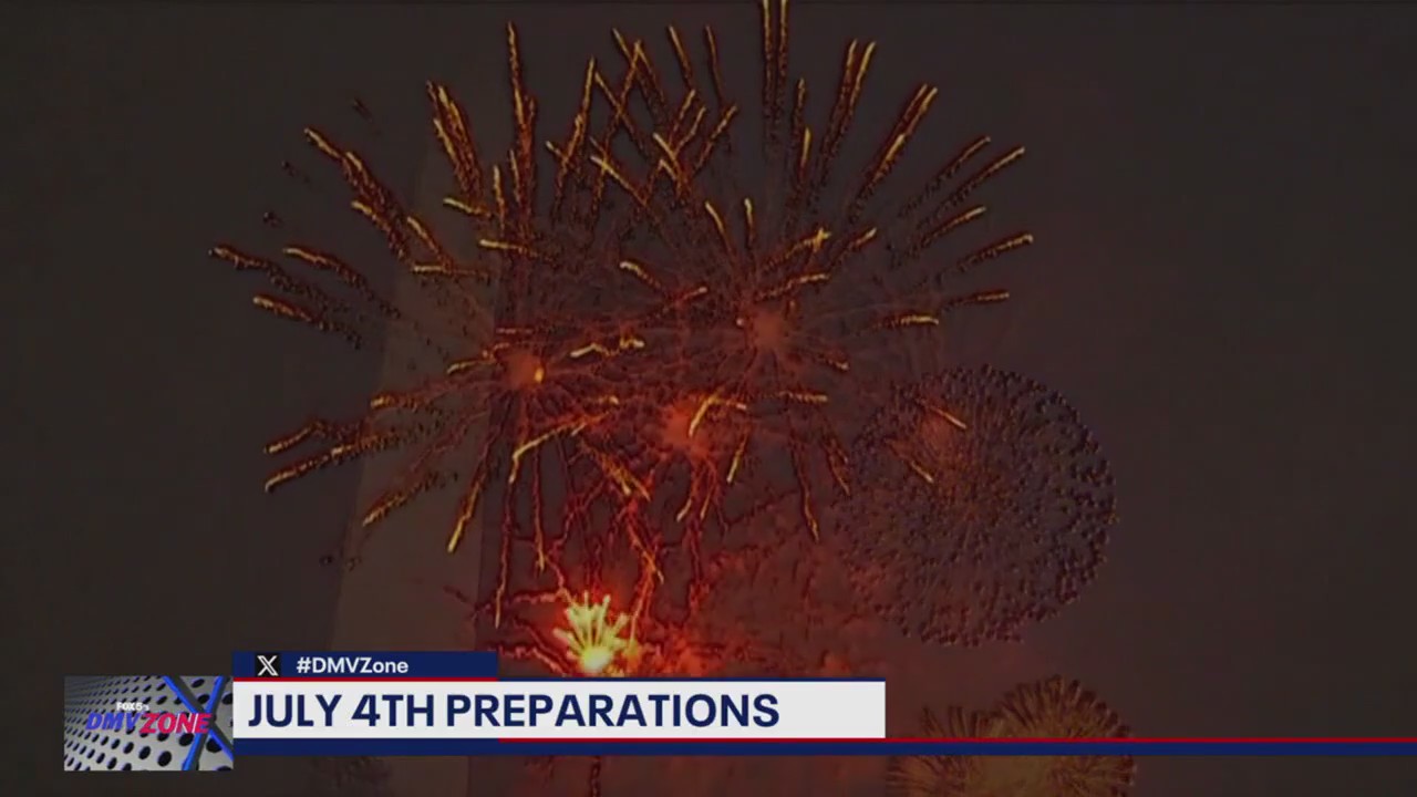 D.C getting ready for the Fourth of July | FOX 5 DC