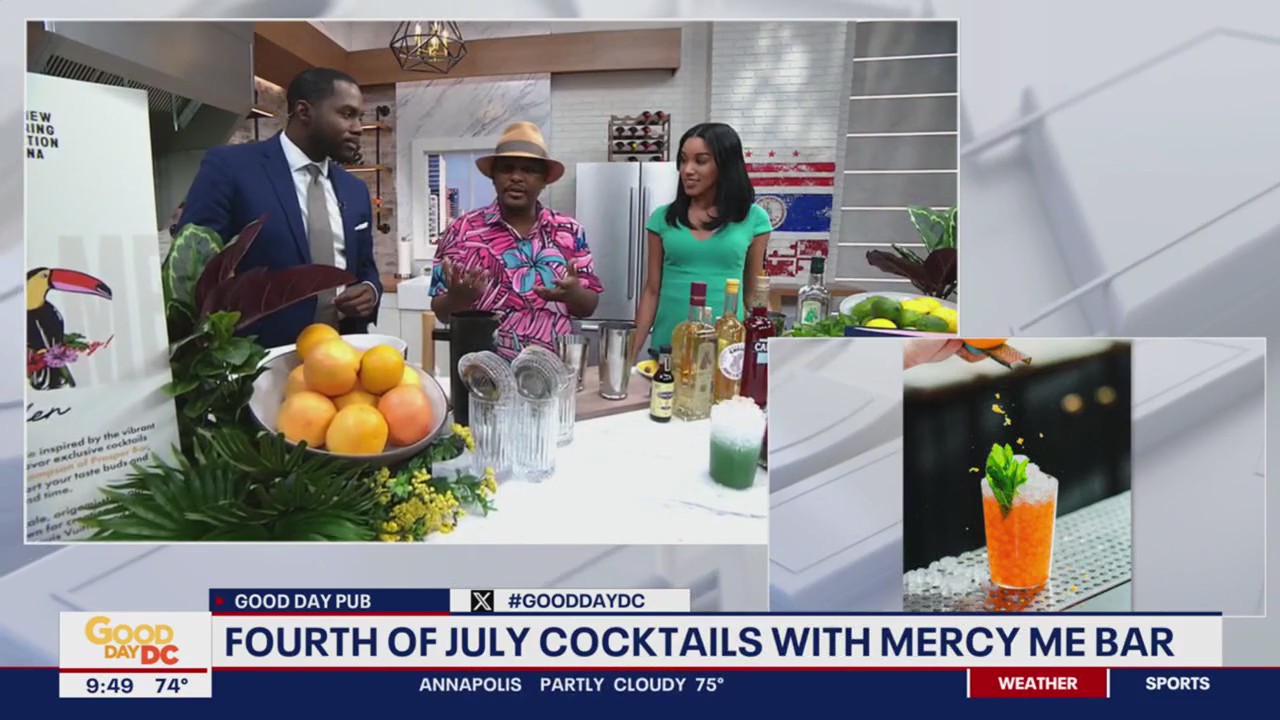 Fourth of July cocktails with Mercy Me Bar | FOX 5 DC