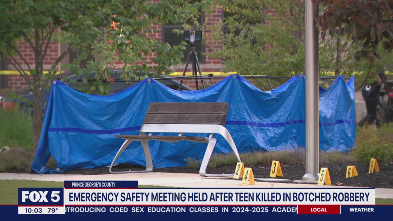Emergency safety meeting held in Suitland after teen killed in botched ...