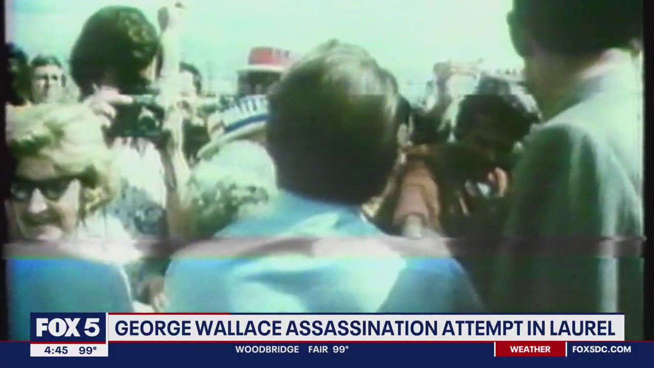 Looking back at George Wallace's assassination attempt in Laurel | FOX 5 DC