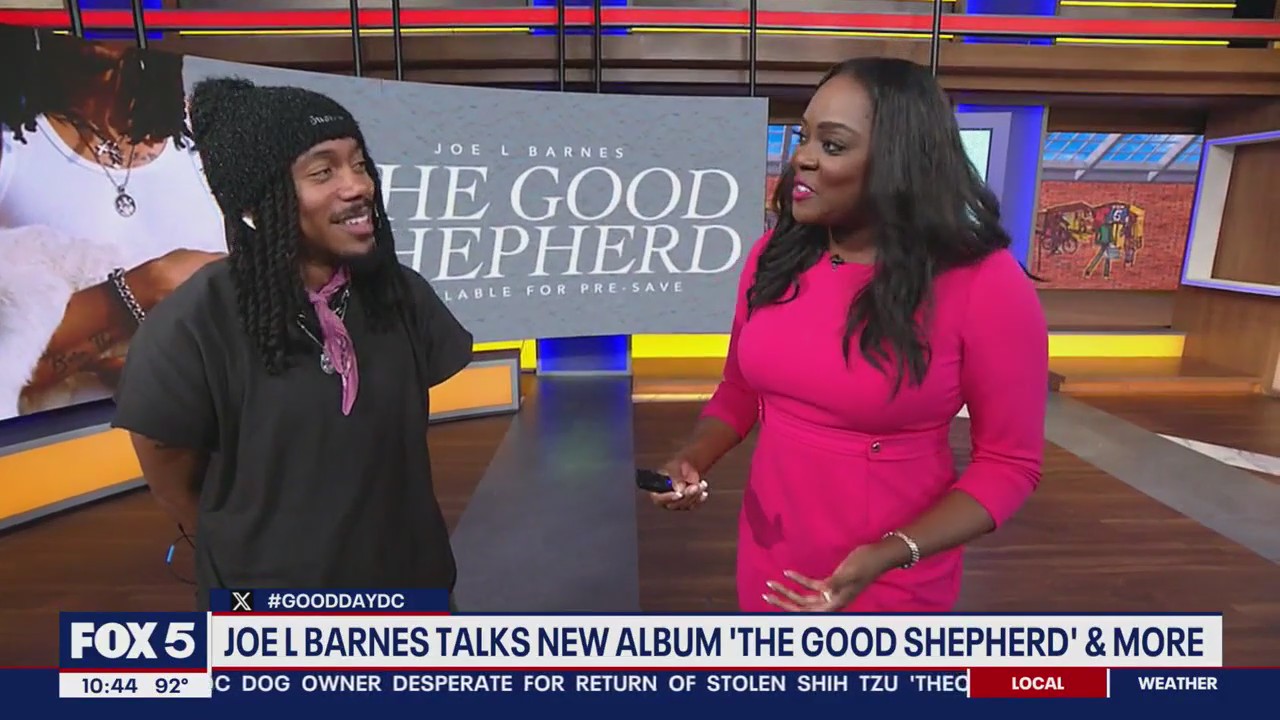 Joe L Barnes talks new album, 'The Good Shepherd' and more | FOX 5 DC